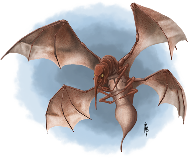 Filler, Color - Stirge - Tacitus Publishing | Stock Art | DriveThruRPG.com